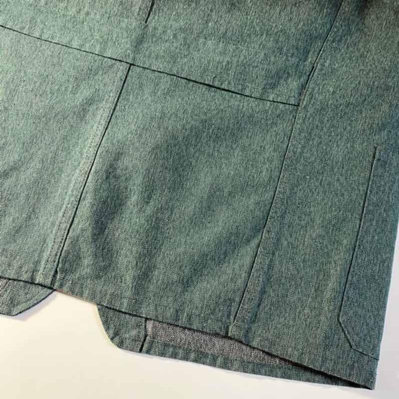 1950's NUNDA Green Chambray Work Jacket Deadsto 1950's NUNDA Green Chambray Work Jacket Deadsto
