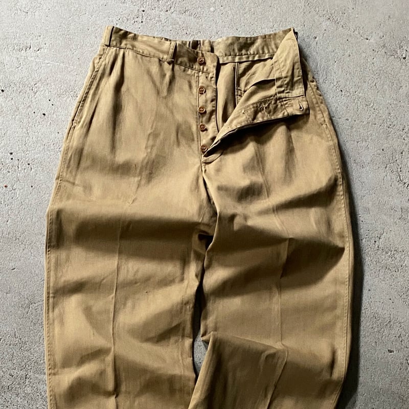1940's〜 US.NAVY Chino Trousers | Unwave 1940's〜 US.NAVY Chino Trousers | Unwave