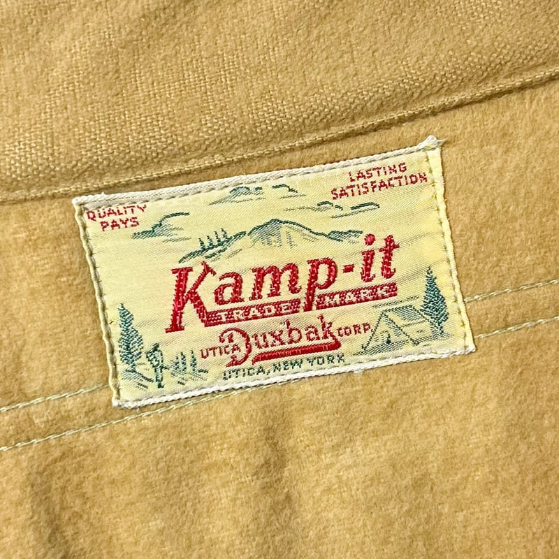 1950's Duxbak Chamois Cloth L/S Shirt | Unwave 1950's Duxbak Chamois Cloth L/S Shirt | Unwave