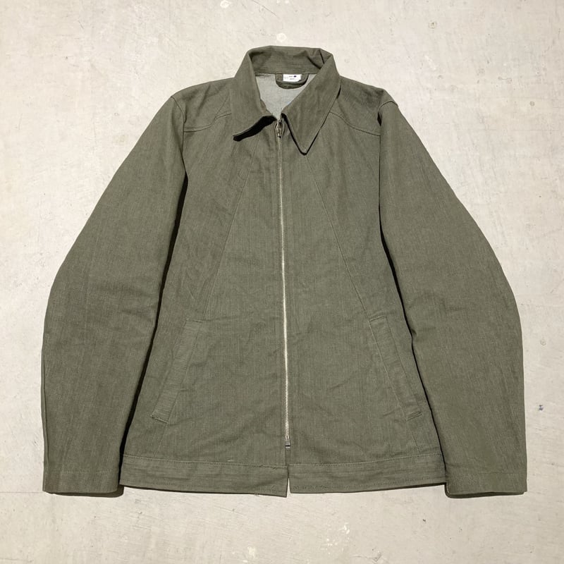 1960's〜 British Green Denim Prisoner Jacket | U 1960's〜 British Green Denim Prisoner Jacket | U