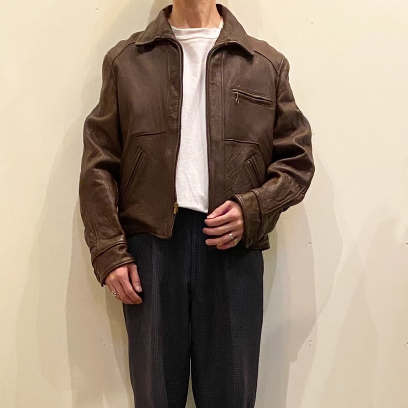 1940's CALIFORNIAN Leather Jacket | Unwave 1940's CALIFORNIAN Leather Jacket | Unwave