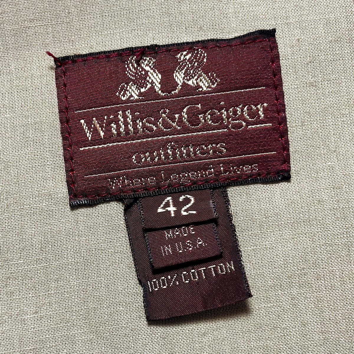 1980〜90's Willis&Geiger White Hunter Jacket | U 1980〜90's Willis&Geiger White Hunter Jacket | U