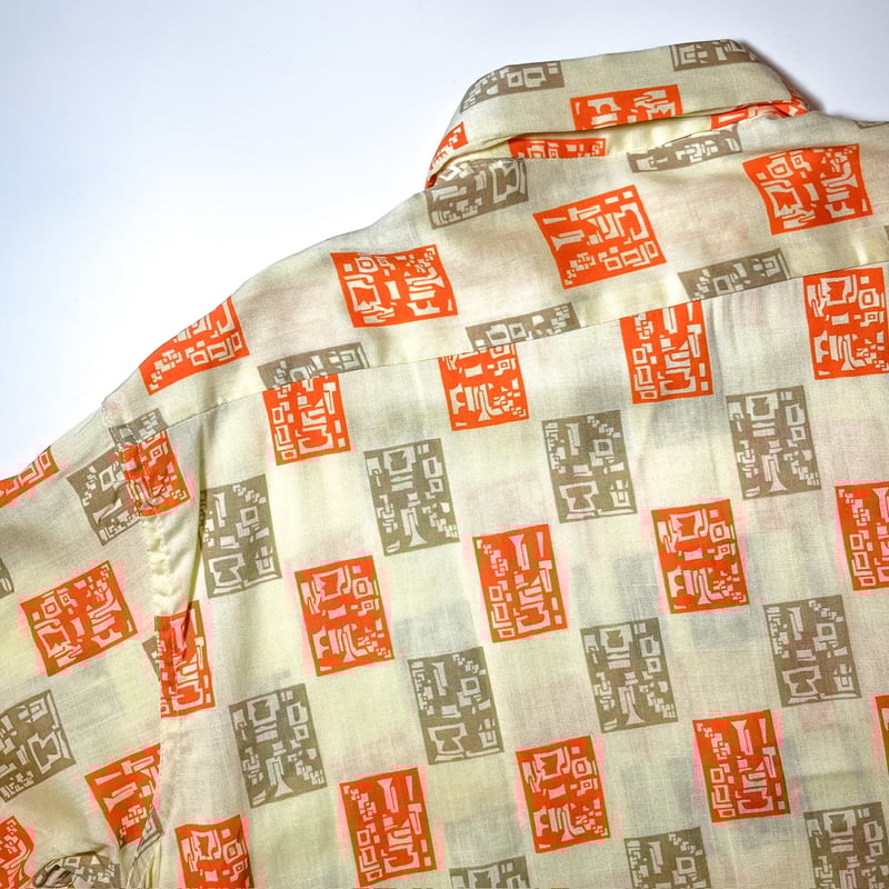 1950's DISTINCTIVE Sportswear Rayon L/S Shirt | 1950's DISTINCTIVE Sportswear Rayon L/S Shirt |