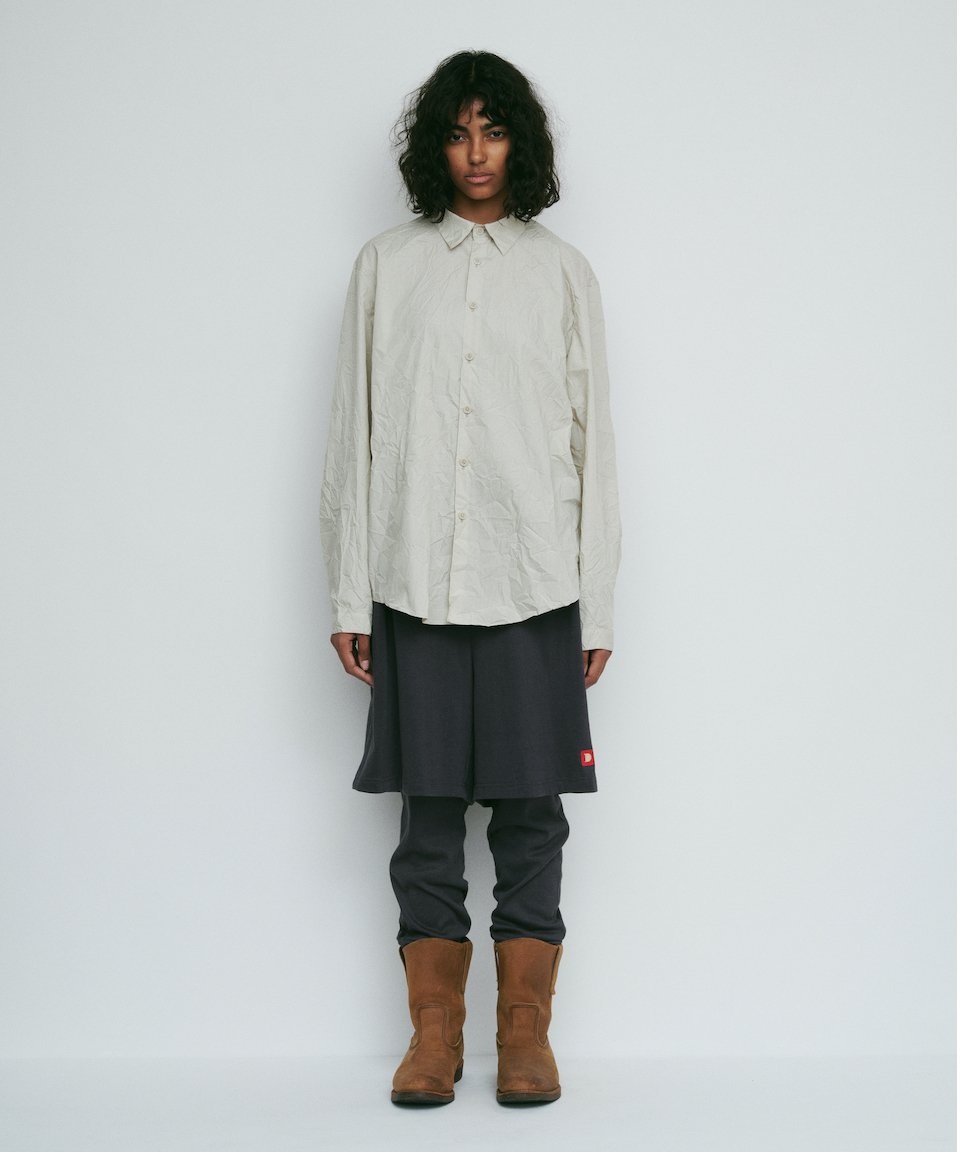 DIGAWEL Shirt (crease finish)【SAND BEIGE】 | we...