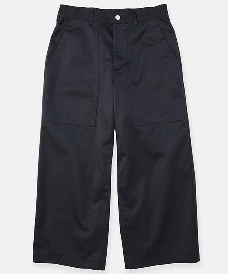 DIGAWEL Wide high water pants【NAVY】 | welles DIGAWEL Wide high water pants【NAVY】 | welles