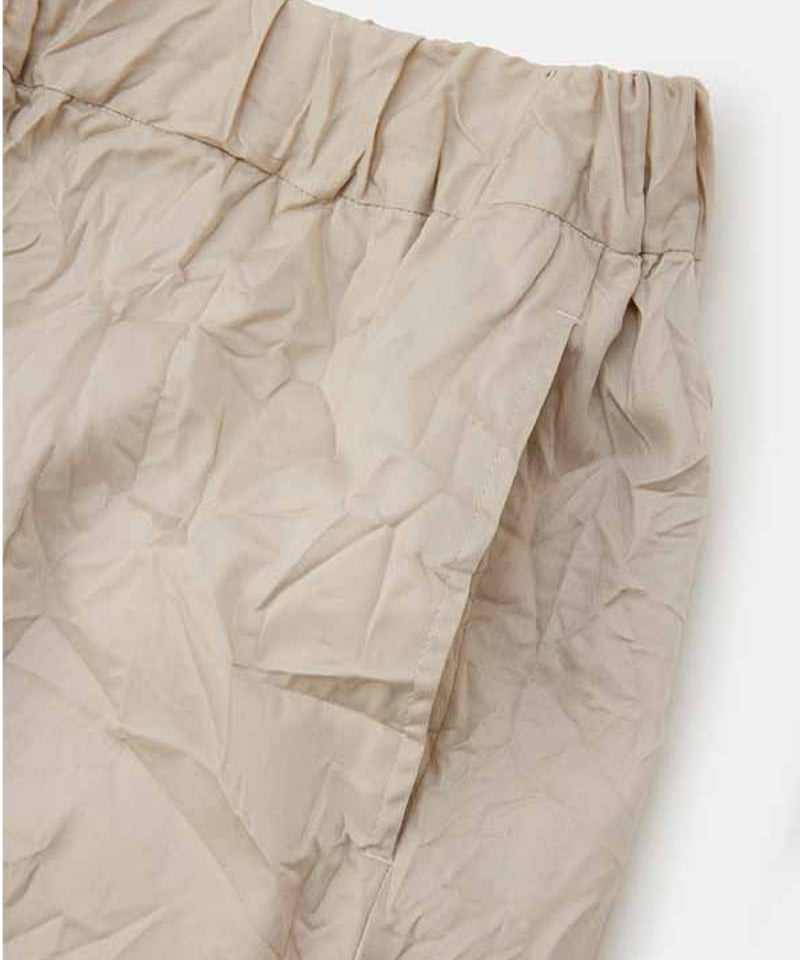 DIGAWEL Wide lounge pants (crease finish)【SAND DIGAWEL Wide lounge pants (crease finish)【SAND