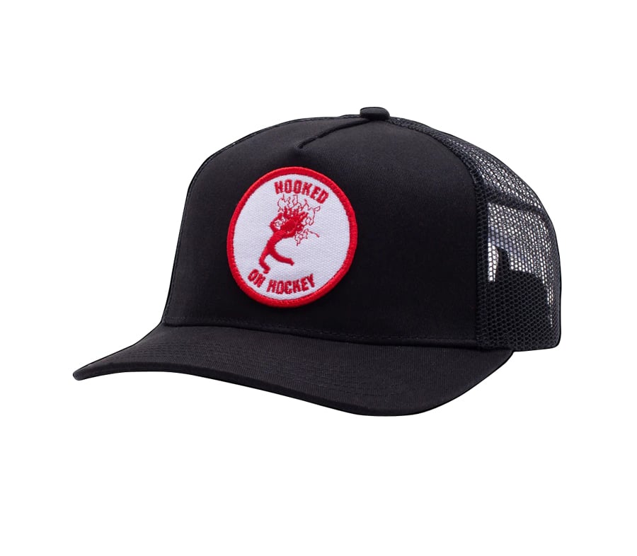 HOCKEY HOOKED ON HOCKEY MESH HAT | HESHDAWGZ