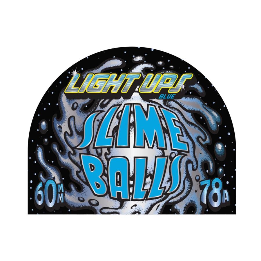 SLIMEBALLS WHEELS LIGHT UPS BLUE LED AND BEARI...