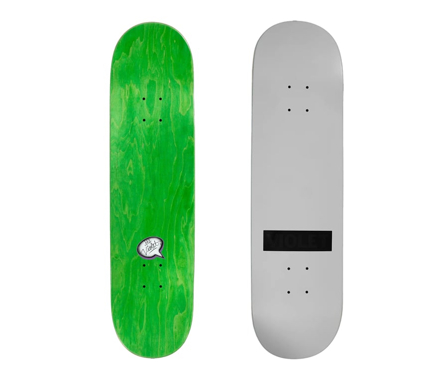 VIOLET BLACK ON BLACK VIOLET STAMP DECK (8 x 31...