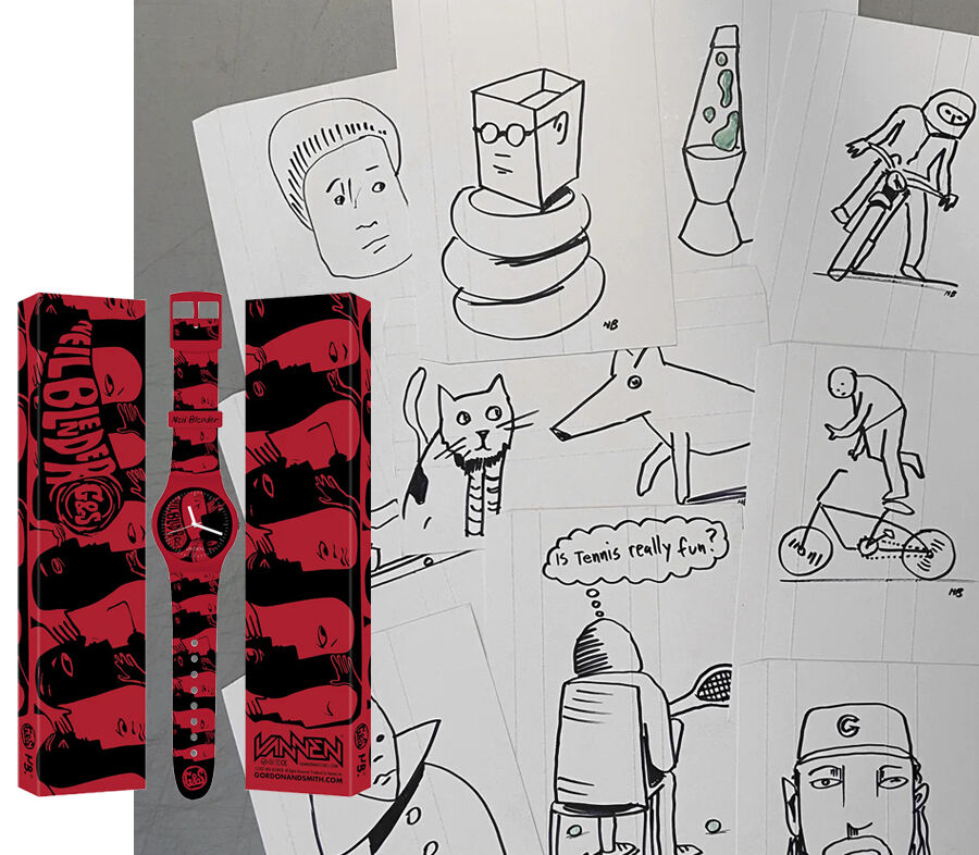 VANNEN WATCH G&S NEIL BLENDER "FACES" LIMITED W...