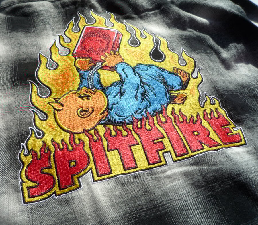 SPITFIRE DEMONSEED HOODED FLANNEL SHIRT | HESHD...