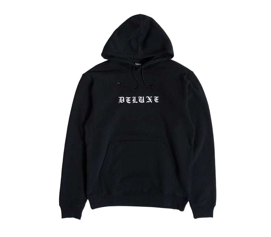 DLXSF OLD ENGLISH LOGO HOODIE | HESHDAWGZ