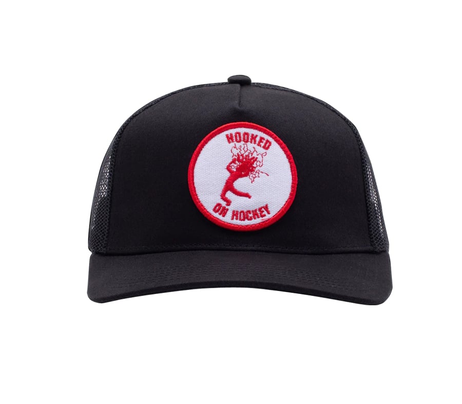 HOCKEY HOOKED ON HOCKEY MESH HAT | HESHDAWGZ