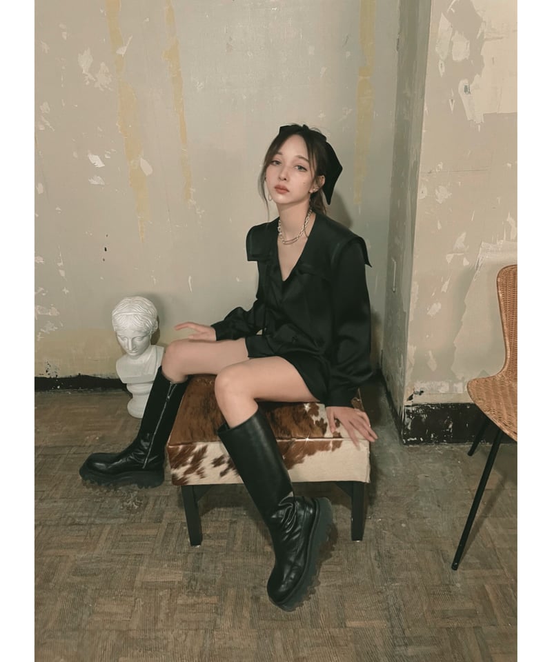 セーラーカラーブラウス / Sailor collar Blouse | FICTION TO セーラーカラーブラウス / Sailor collar Blouse | FICTION TO