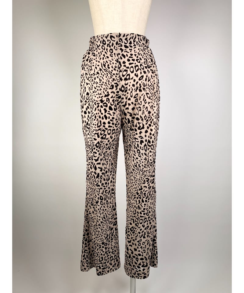 Leopard Sheer Pants レオパードシアーパンツ | FICTION TOKYO Leopard Sheer Pants レオパードシアーパンツ | FICTION TOKYO