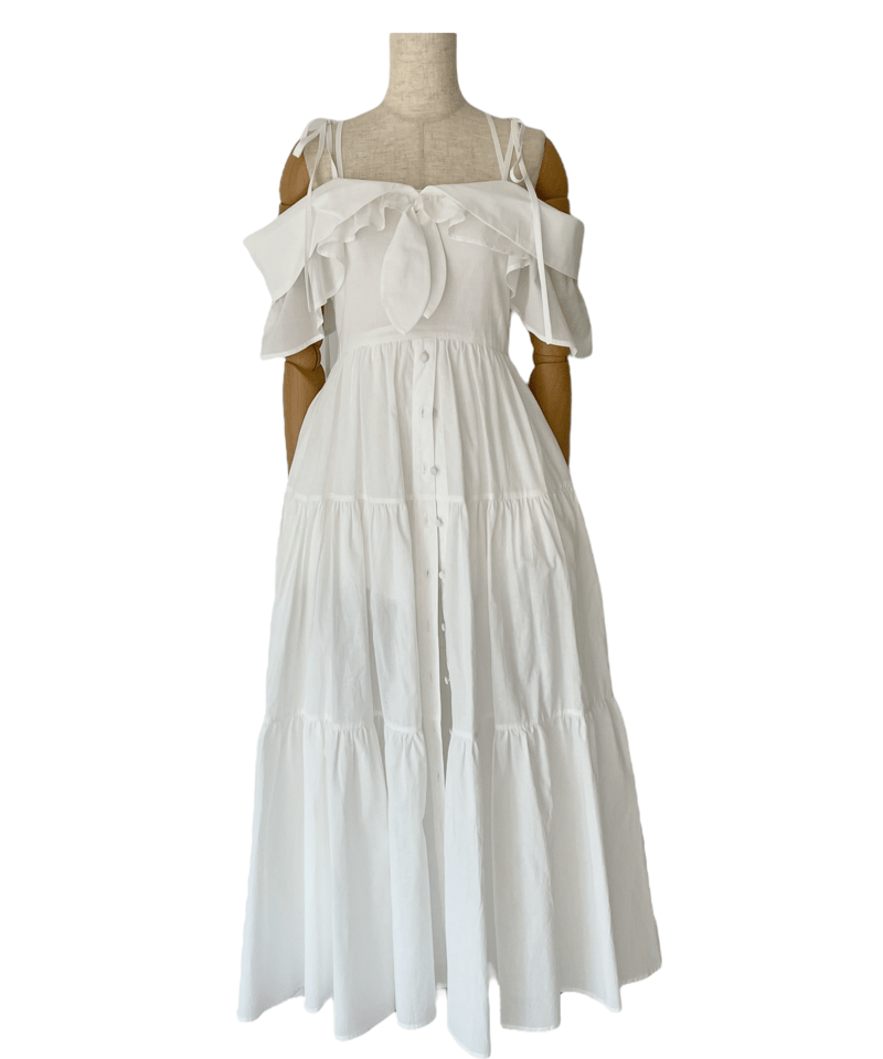 サマーロングドレス / Summer Long Dress | FICTION TOKYO O サマーロングドレス / Summer Long Dress | FICTION TOKYO O