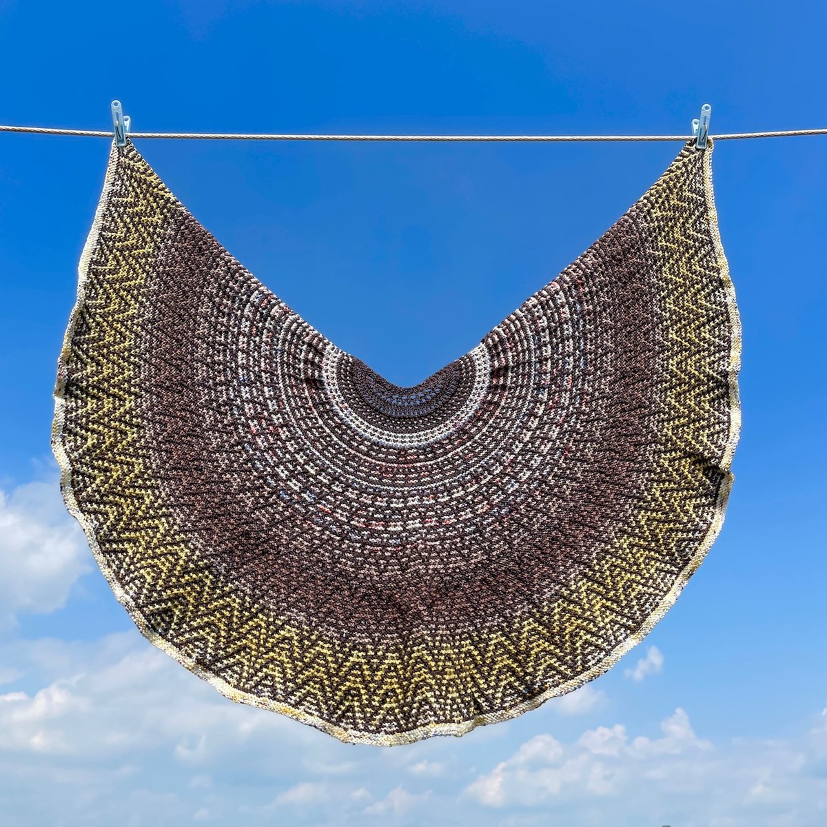 編み図：TeNssera Shawl | Bernd Kestler's Store