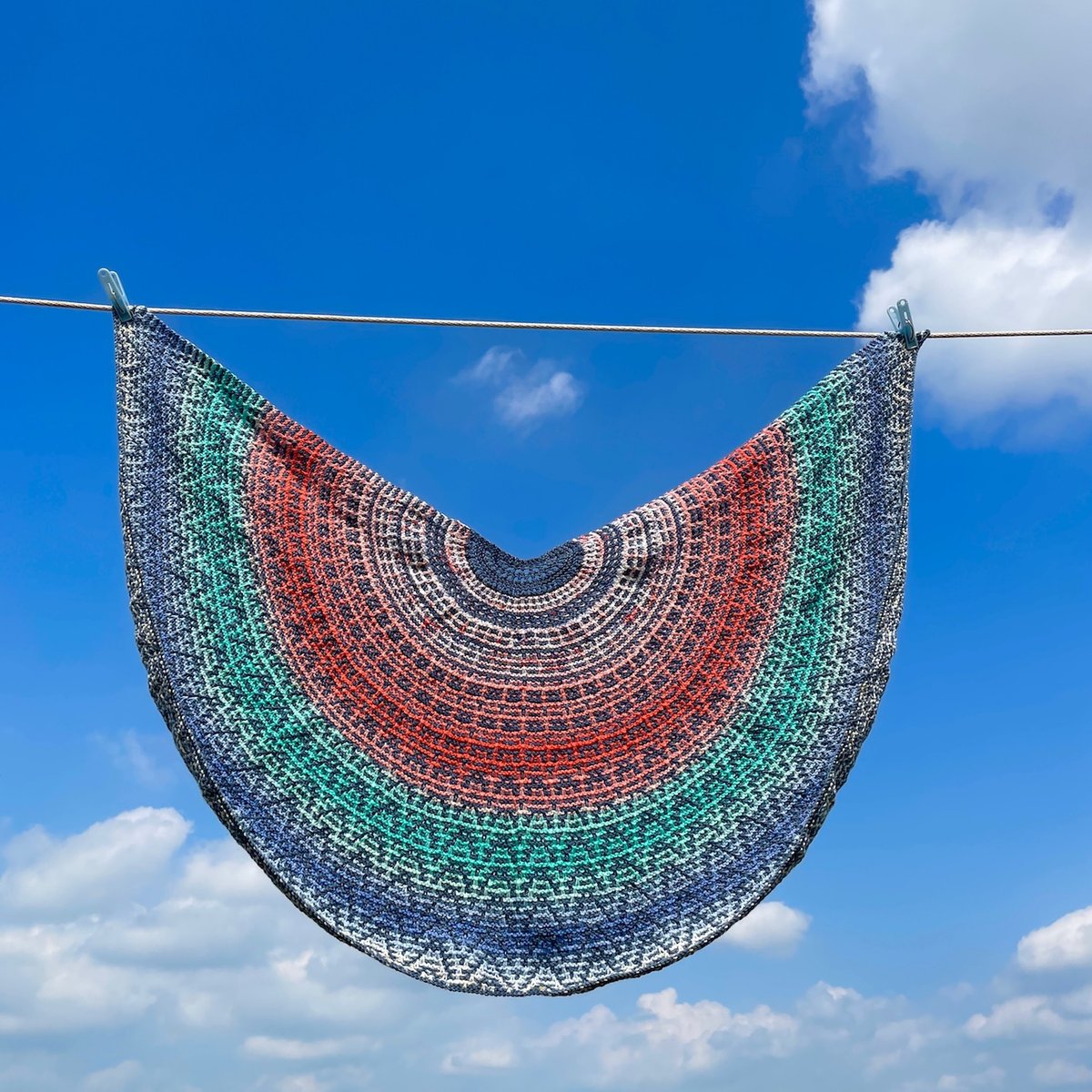 編み図：TeNssera Shawl | Bernd Kestler's Store