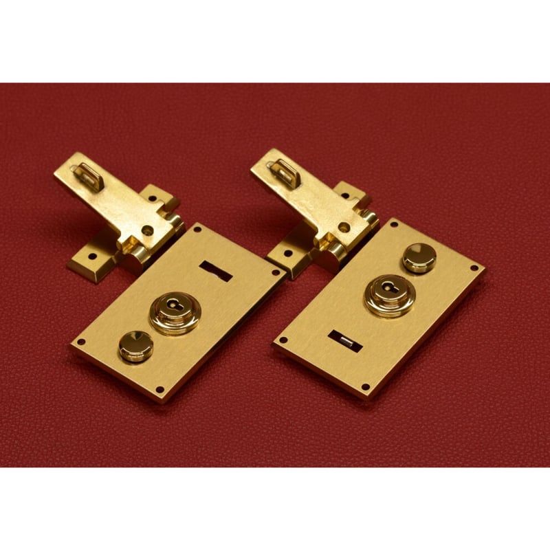 005. 横引き錠 Art. 3/K / brass satin | Global Highe 005. 横引き錠 Art. 3/K / brass satin | Global Highe