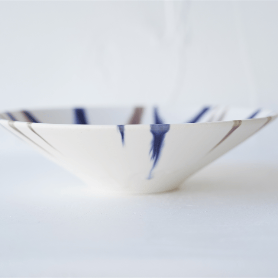 NO.18-H 岩崎龍二 Φ20.8㎝ 7寸鉢 クロス | JIBITA