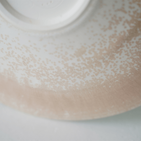 NO.27-A 岩崎龍二 Φ24.5㎝ リム鉢 桃＋アイスグリーン | JIBITA