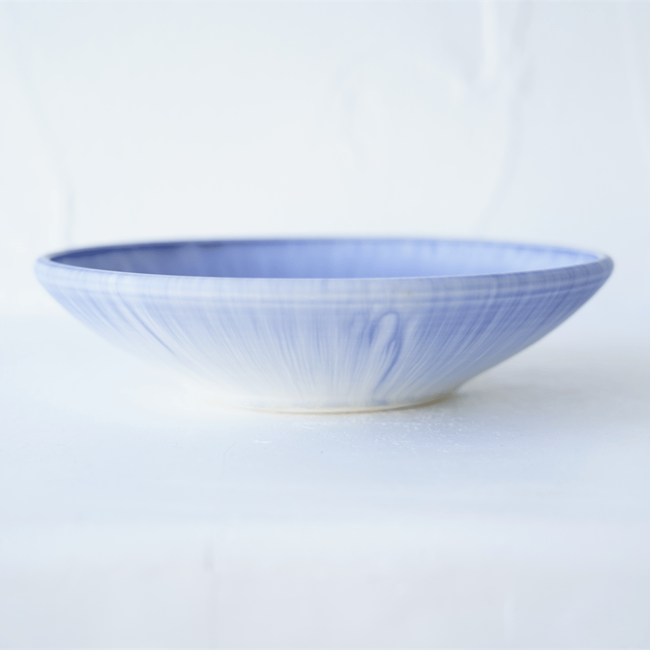 NO.15-C 岩崎龍二 Φ20.2㎝ 7寸丸鉢 紫匂 | JIBITA