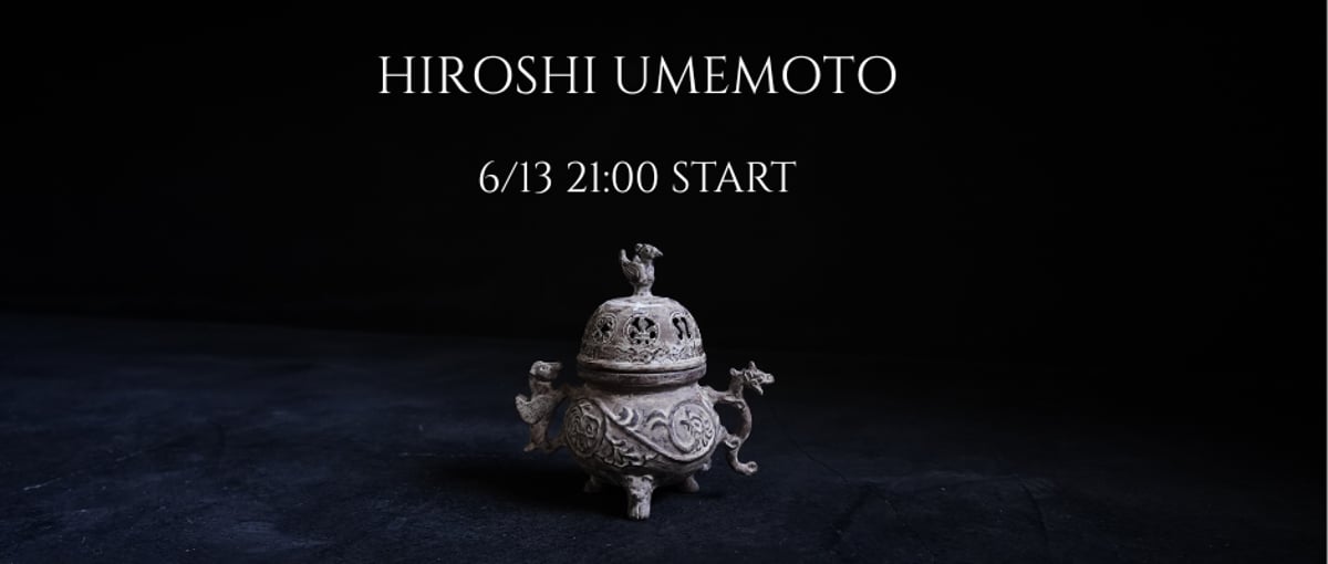 「梅本尋司 オンライン個展」6月13日（金）21時 START！ | JIBITA