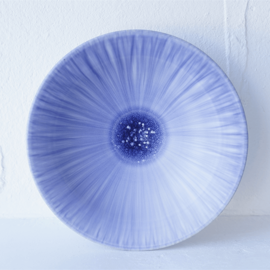 NO.11-B 岩崎龍二 Φ18.8㎝ 6寸リム鉢 紫匂 | JIBITA