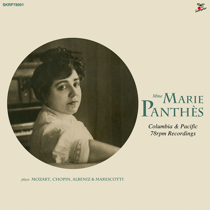 Marie Panthès : Columbia & Pacific 78rpm record...