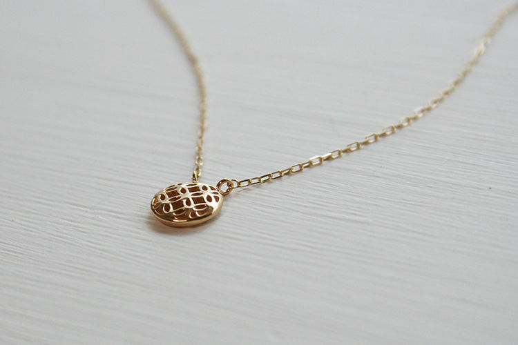 K10YG/ ネックレス【SHIPPO / 七宝】/WAMON MINI GOLD (NC20 K10YG/ ネックレス【SHIPPO / 七宝】/WAMON MINI GOLD (NC20