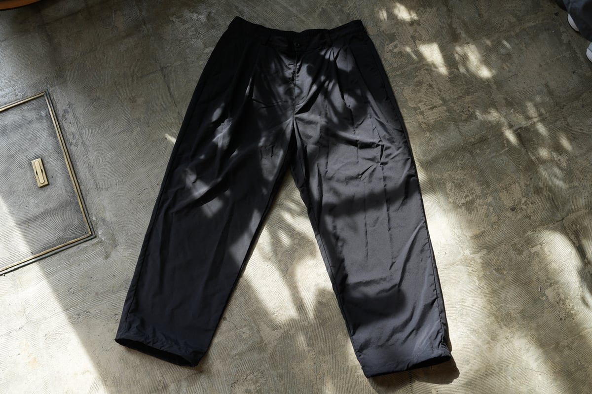 SQUEEZED DESIGN 2TUCK WIDE PANTS | UNSLACKS STORE SQUEEZED DESIGN 2TUCK WIDE PANTS | UNSLACKS STORE