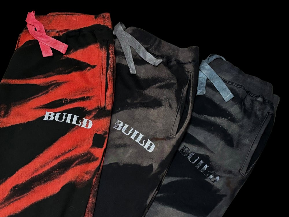 Build Thunder Tie Dye Sweat Pants | Build Clothing