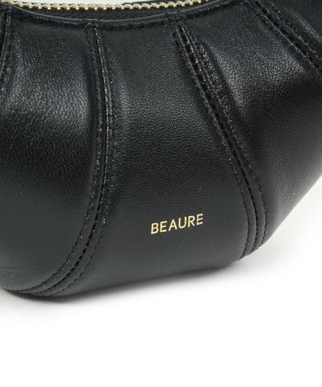 【B-25032】BEAURE レザー ミニ クロワッサン ポーチ | BEAURE OFFI...