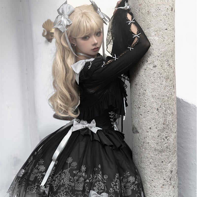 入荷済み「羊兰・四季の花々」ミドルジャンパースカート 入荷済み「羊兰・四季の花々」ミドルジャンパースカート