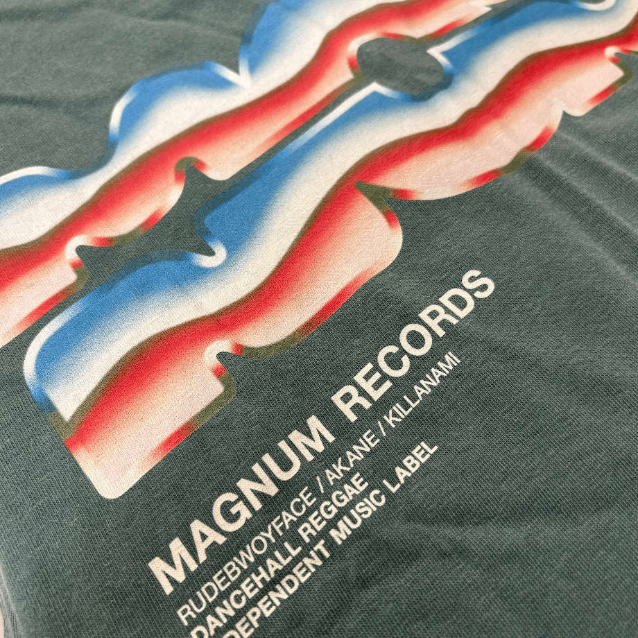 MAGNUM RECORD LIQID LOGO TEE SHIRTS / Vintage...