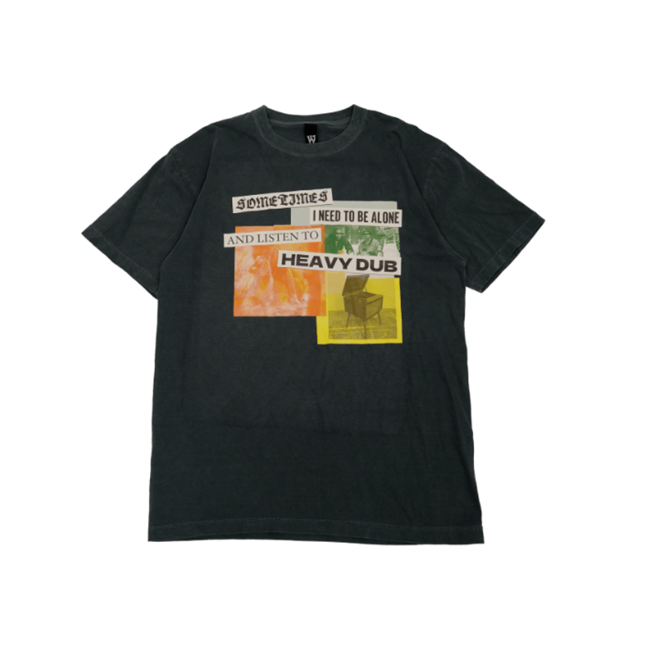 HEAVY DUB VINTAGE TEE SHIRTS / Vintage Black