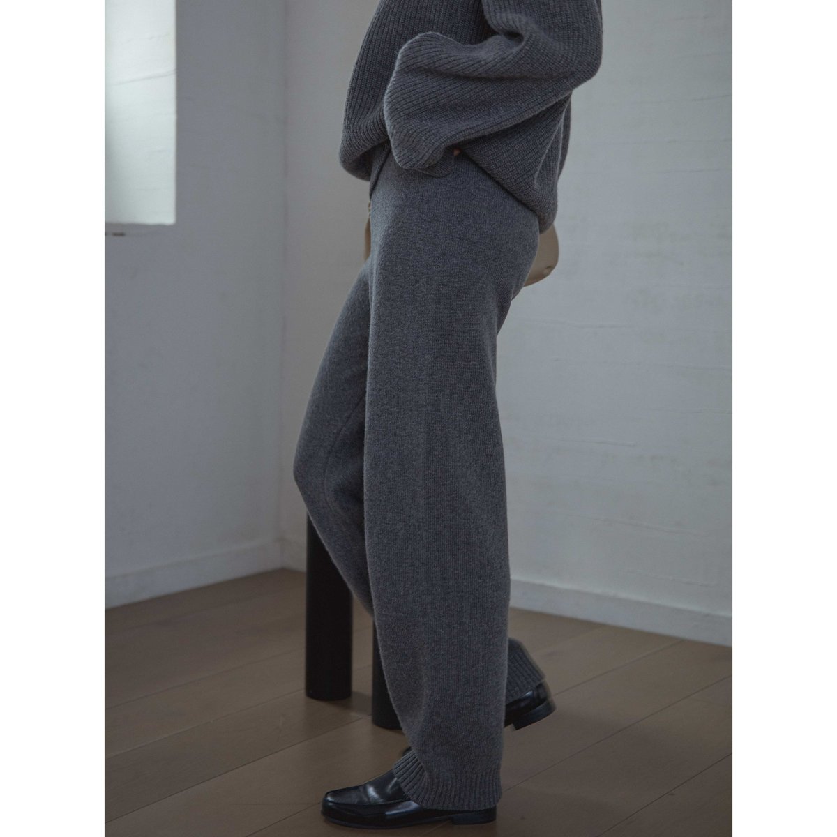 NOKCHA original】mannish knit pants/3colors_np1 NOKCHA original】mannish knit pants/3colors_np1