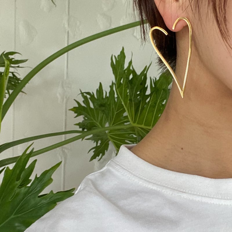 スケルトンハートピアス❤︎ | mamaguitar スケルトンハートピアス❤︎ | mamaguitar