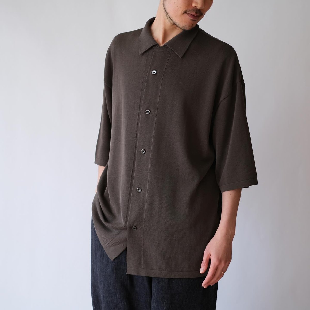 TORICI|アイスオープンカラーシャツセーター | 84 TORICI|アイスオープンカラーシャツセーター | 84