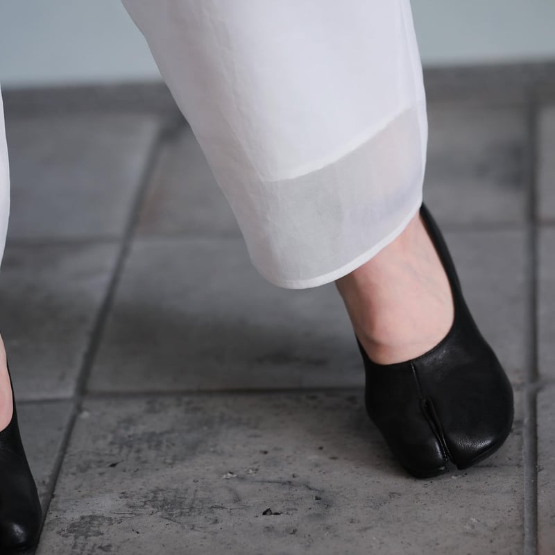 White organza layered pants|TENNE HANDCRAFTED M White organza layered pants|TENNE HANDCRAFTED M