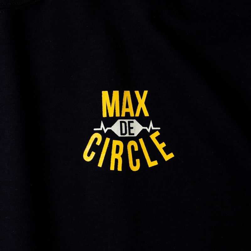 MAX DE CIRCLE スウェット BLK | LAMPS MAX DE CIRCLE スウェット BLK | LAMPS