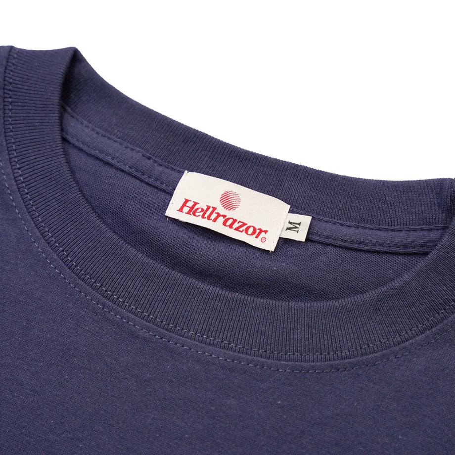 HELLRAZOR / LEAF PAISLEY LOGO SHIRT (NAVY) | T....