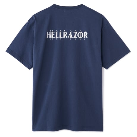 HELLRAZOR / ROPE LOGO SHIRT (NAVY) | T.F.L onli...