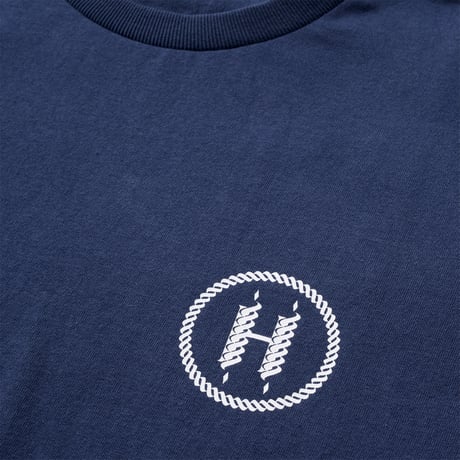 HELLRAZOR / ROPE LOGO SHIRT (NAVY) | T.F.L onli...