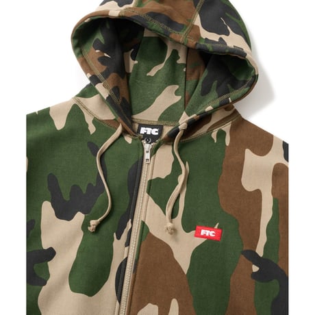 FTC | SMALL BOX LOGO ZIP UP HOODY "CAMO" (FTC02...