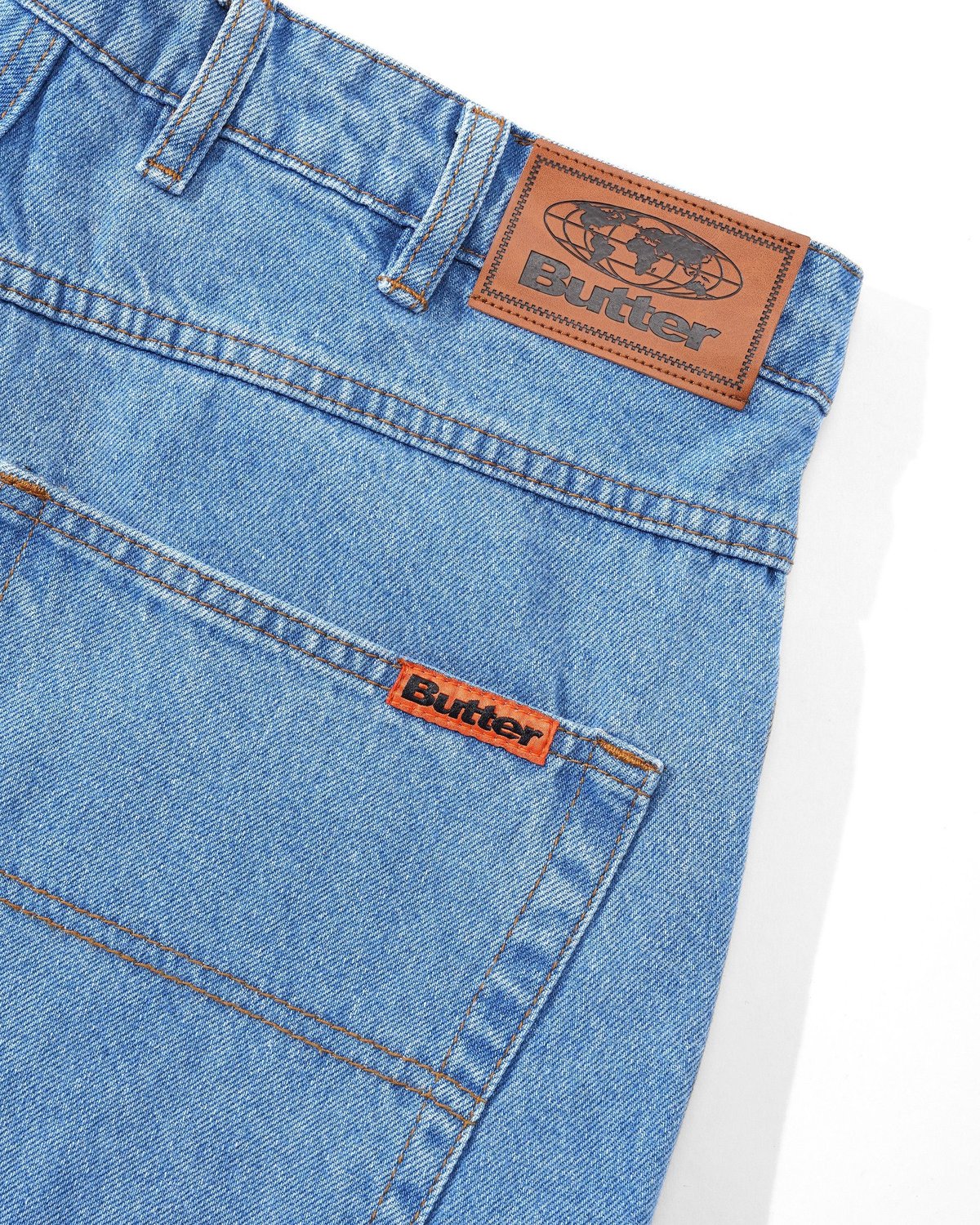 Butter Goods|Baggy Denim Jeans(Washed Indigo) | Butter Goods|Baggy Denim Jeans(Washed Indigo) |