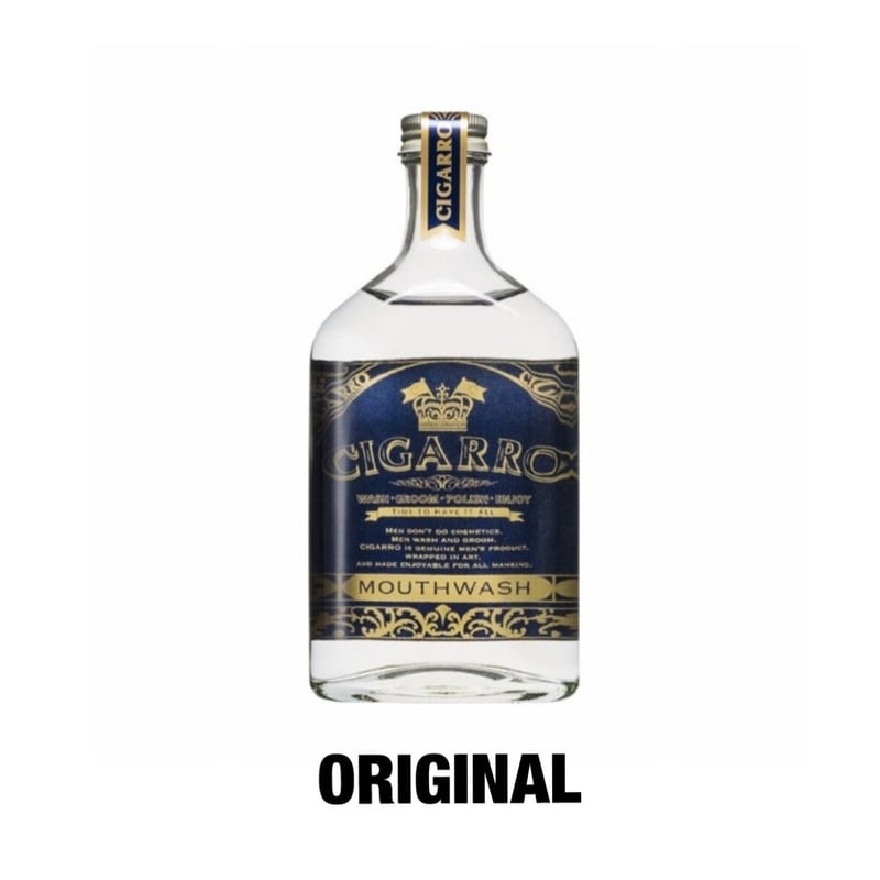 CIGARRO / MOUTH WASH ショットグラス・木箱付 (2FLAVER) | T. CIGARRO / MOUTH WASH ショットグラス・木箱付 (2FLAVER) | T.