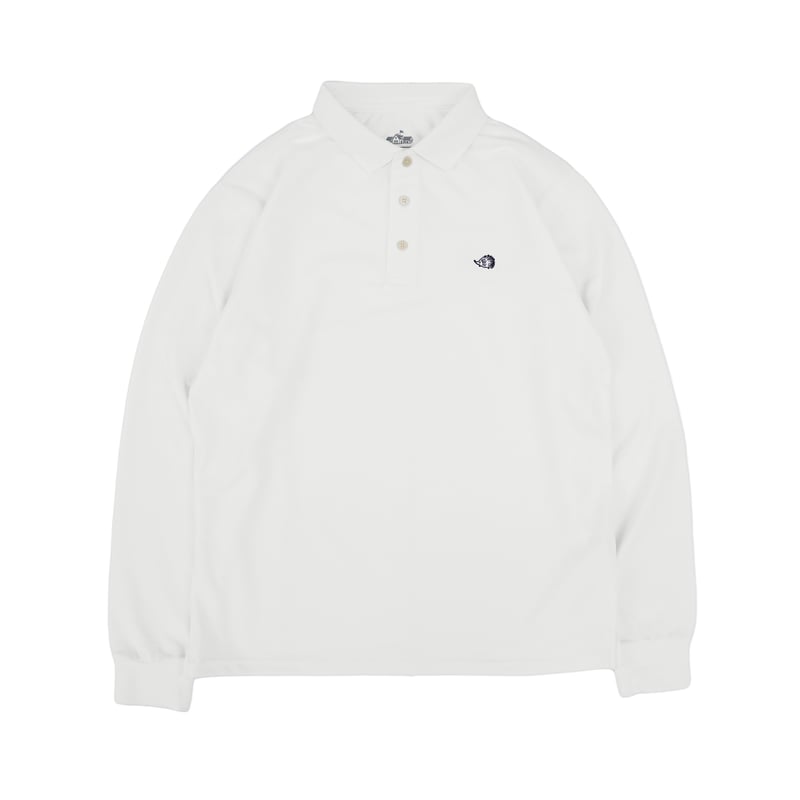CLUBHAUS Standard L/S Polo - White | CLUBHAUS | CLUBHAUS Standard L/S Polo - White | CLUBHAUS |