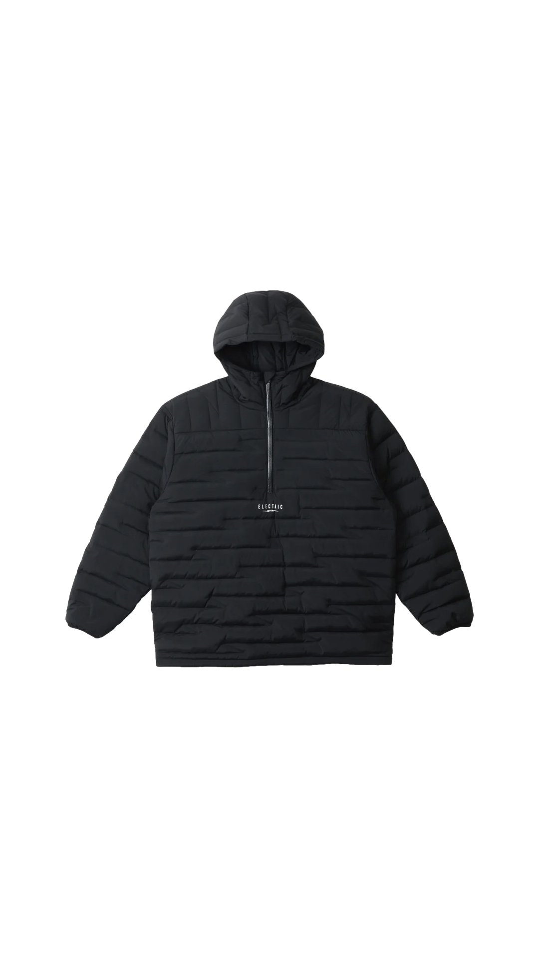ELECTRIC Quilting Puff Half Zip - Black | CLUBH...