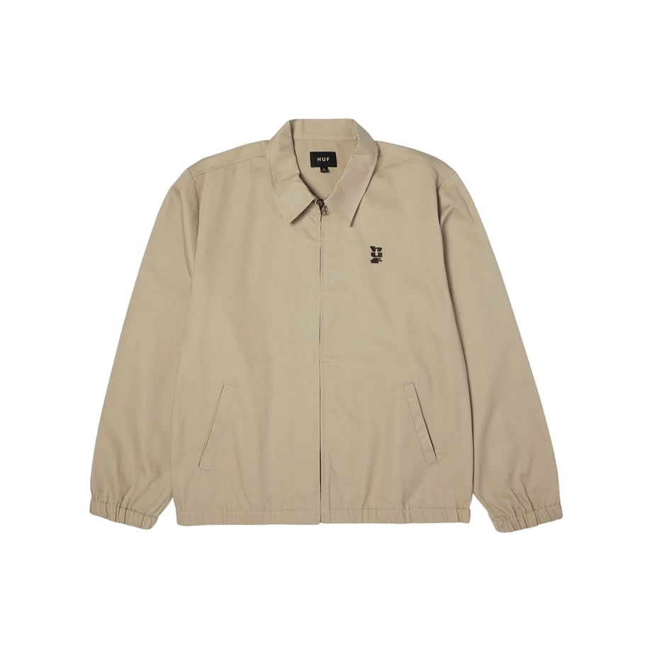 HUF SET MEGABLAST Shop Jacket - Sand | CLUBHAUS...